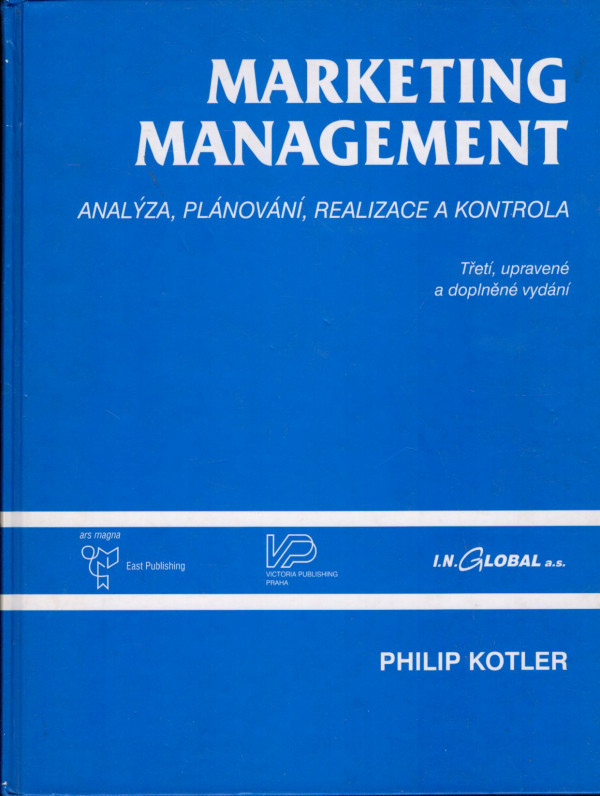 Philip Kotler: MARKETING MANAGEMENT | Pod Vŕškom - kníhkupectvo ...