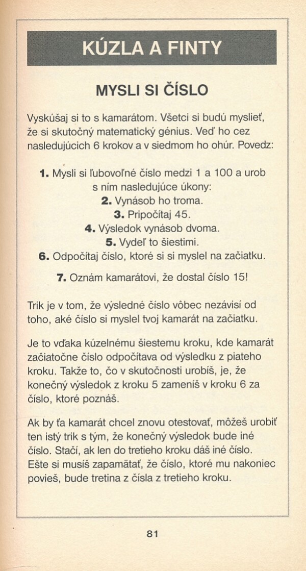 NETRADIČNÁ MATEMATIKA - HÁDANKY, FINTY A HRY PRE DETI | Pod Vŕškom ...